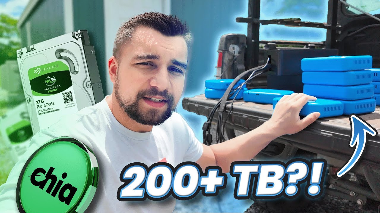 Expanding Hard Drive Mining - Compressed HDD Rigs By Evergreen Miner!