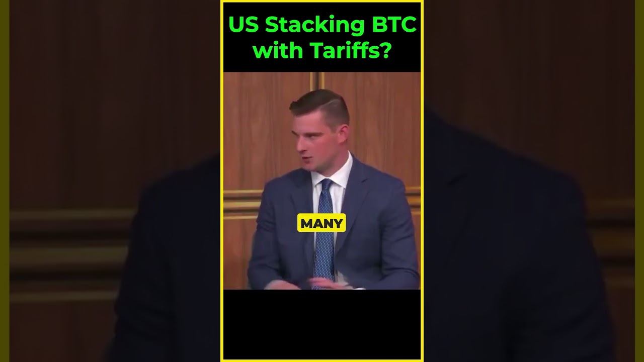 US Stacking BTC With Tariffs?