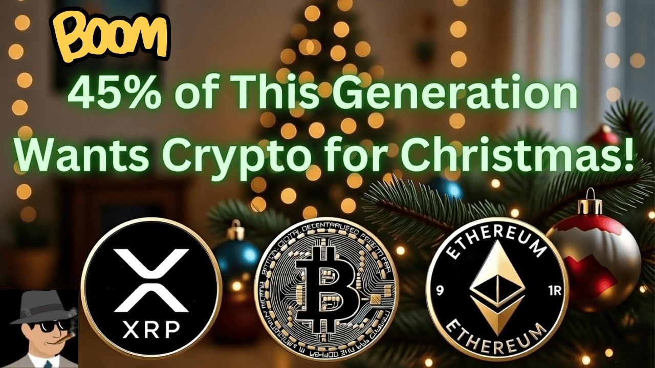 🚀 XRP, BTC, ETH - 45% Want Crypto For Christmas! Gold Vs Crypto, Crypto ...